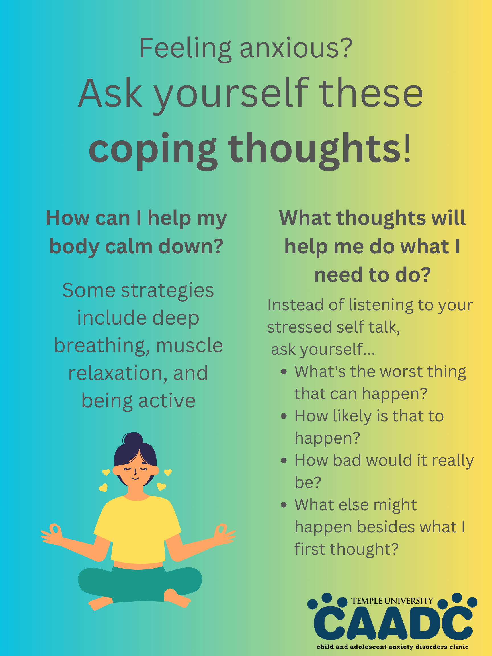 Coping Thoughts – CAADC