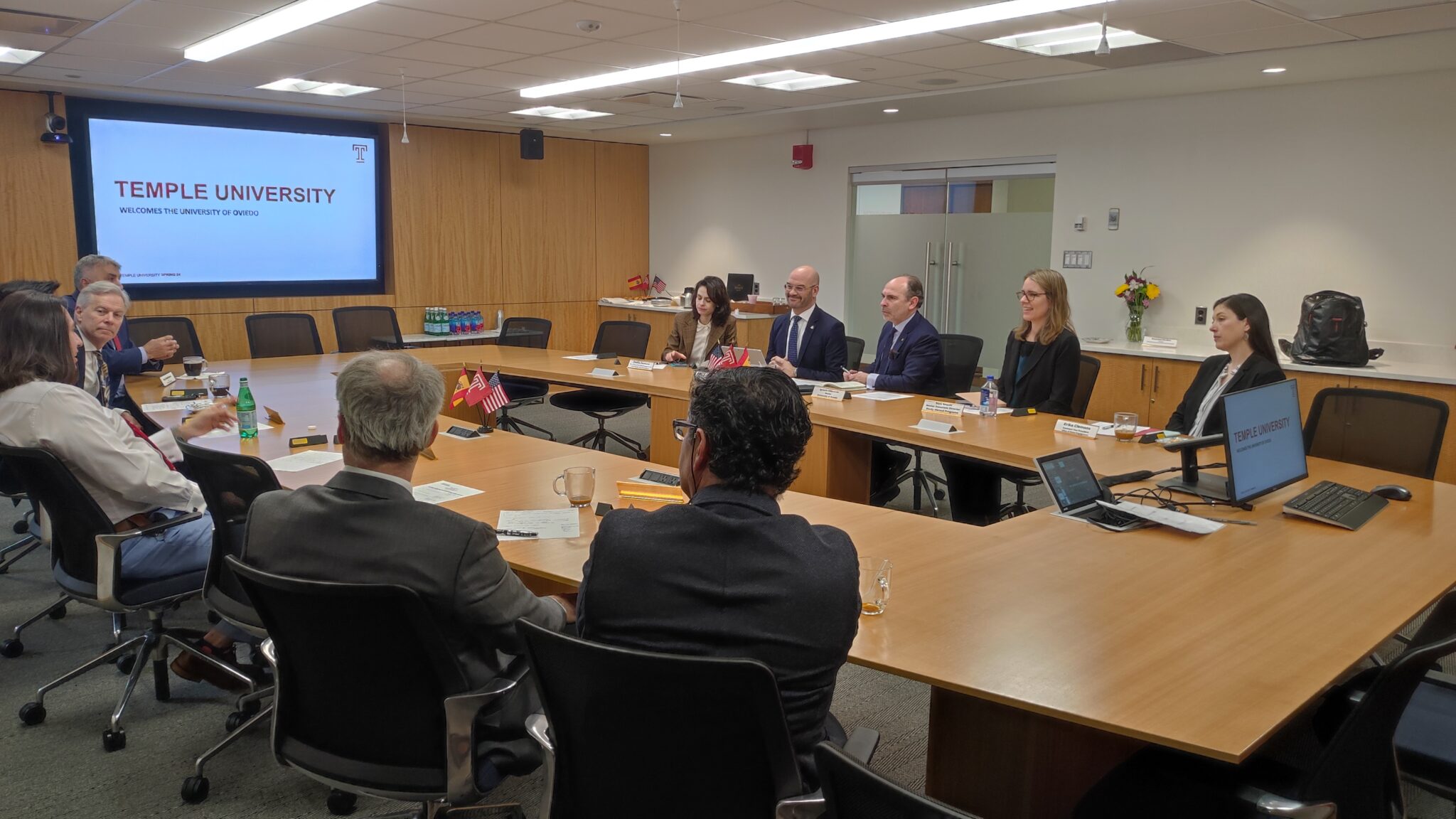 Temple University and the University of Oviedo Celebrate 20 Years of an ...