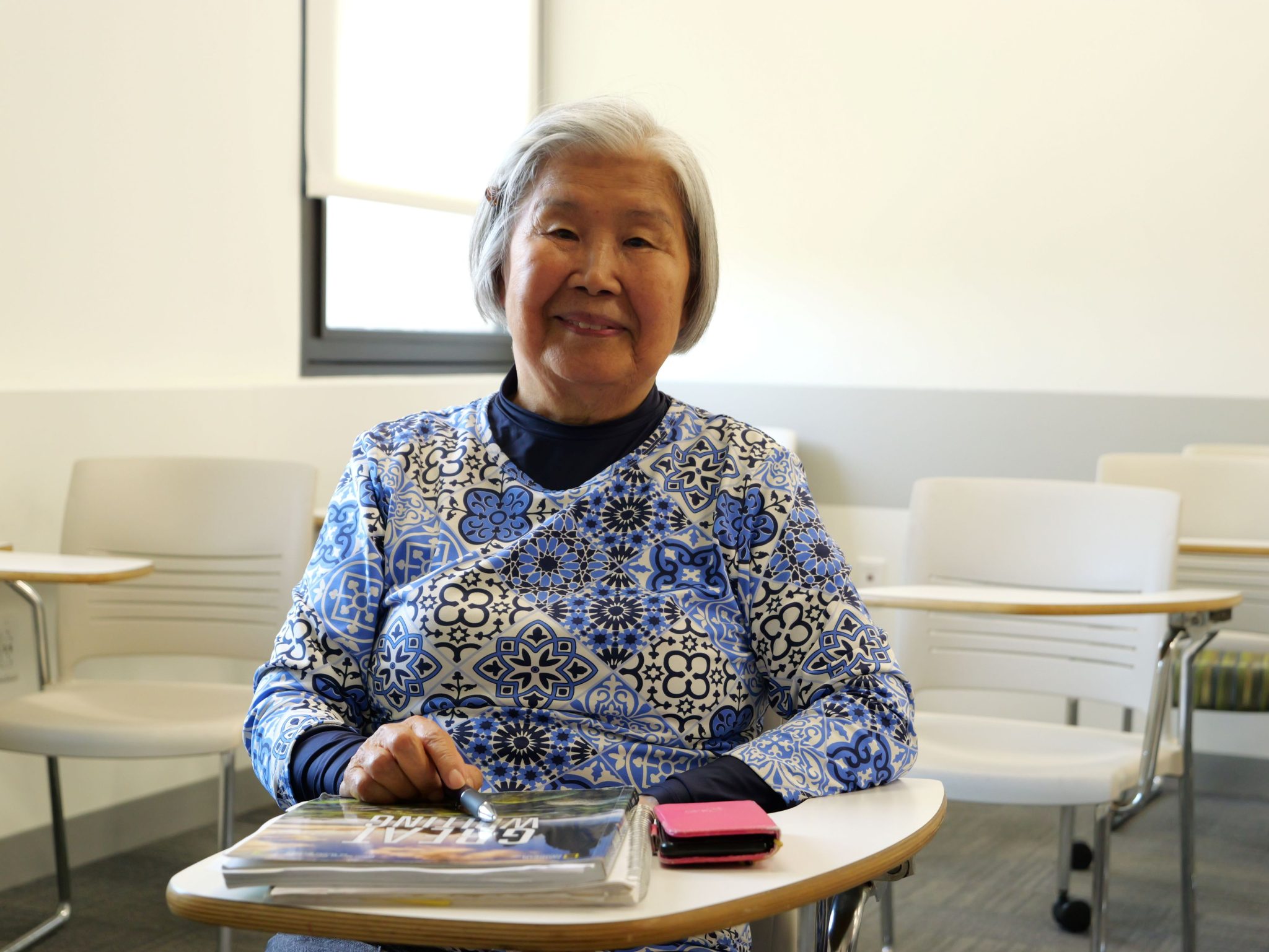 TCALC Student Mrs. Kim Perfects her English at Temple in her 80s – OWLTOPIA