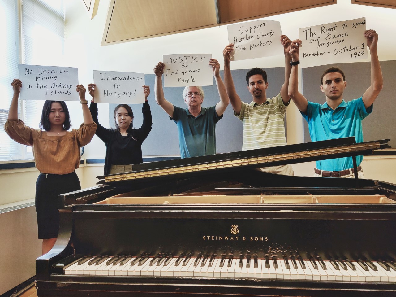 Piano Music of Protest - Performing Arts News