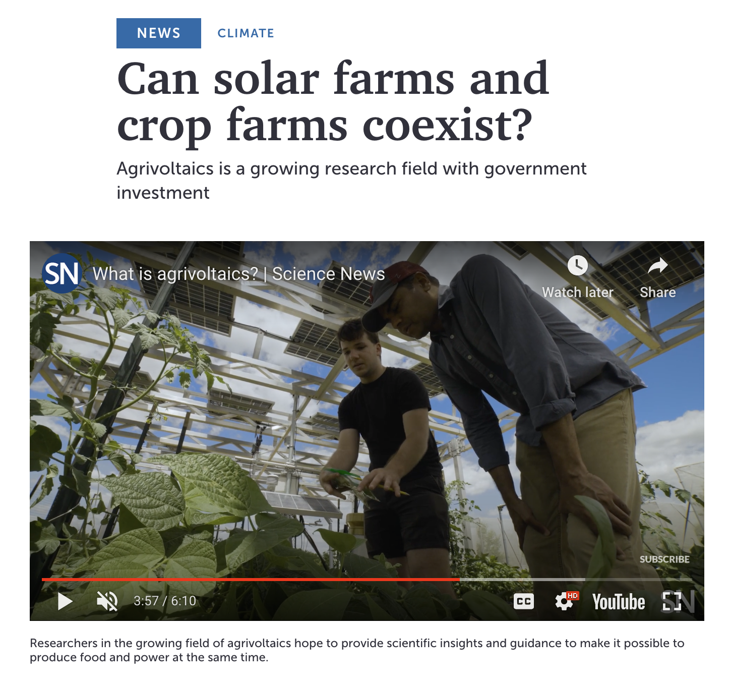 Science News documentary about our work ! | Ravi Lab