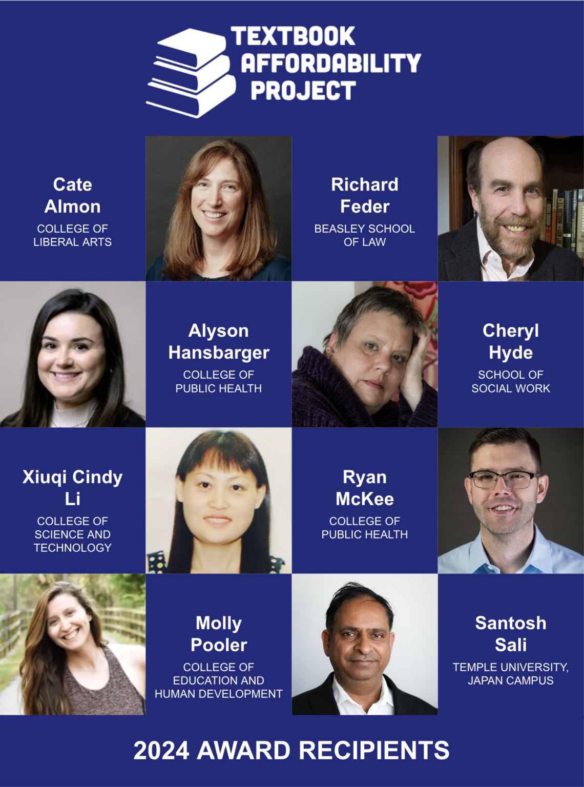 Congratulations to the 2024 Textbook Affordability Project Award ...