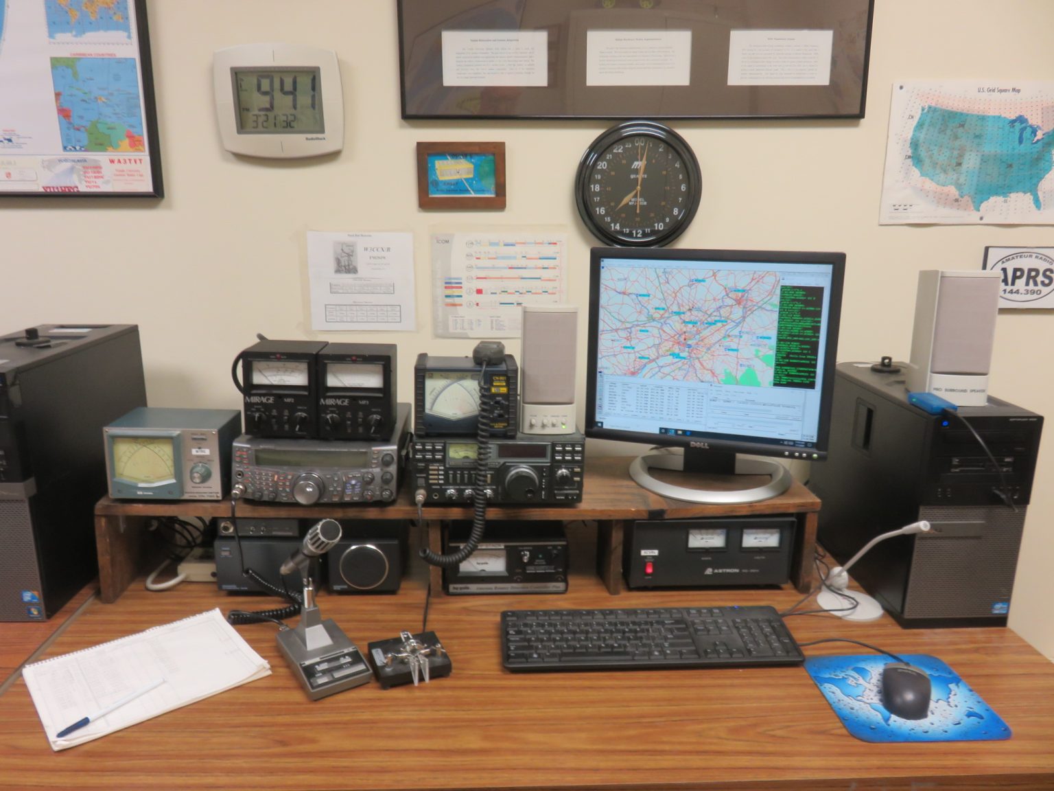 HF Station – Temple University Amateur Radio Club K3TU