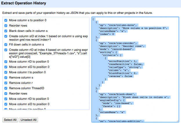 Preparing Data Part Iii Split Data And Apply Operation History To Subsets Combine Openrefine