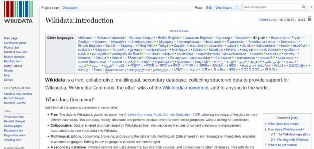 Editing in the World of Wikidata: What Does It Mean? – Loretta C ...