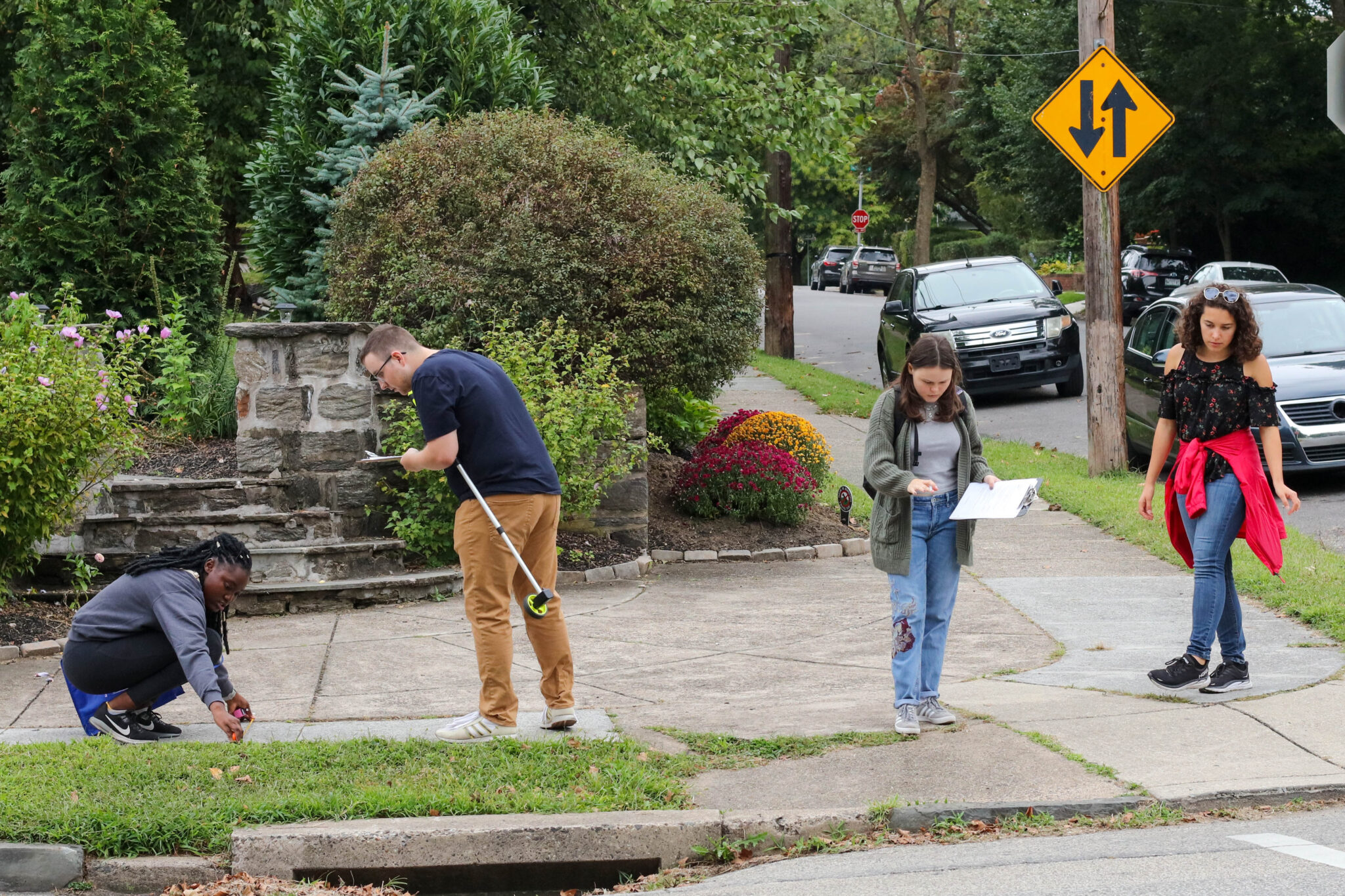 Stepping Into Action: Walk Audit Fall 2023 - Temple Sustainability Blog