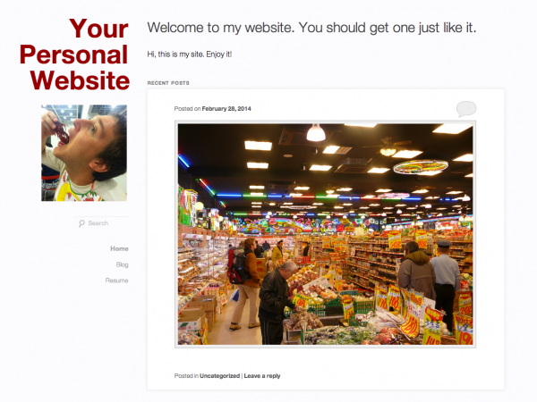 Personal Blog – Sites