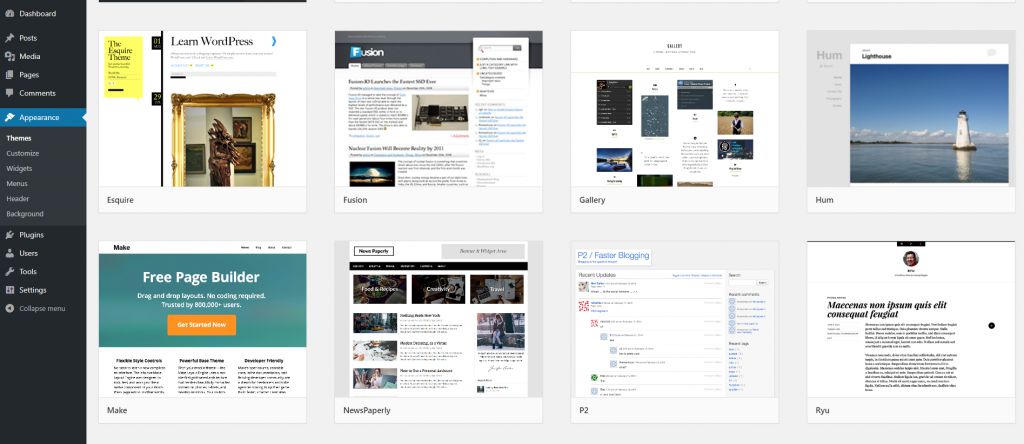 How to change your sites Theme – Sites