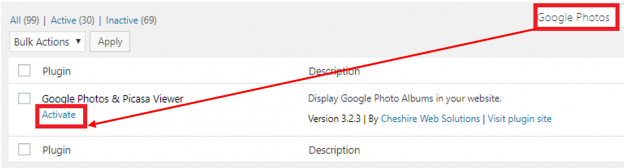 Sites and Google photos integration – Sites